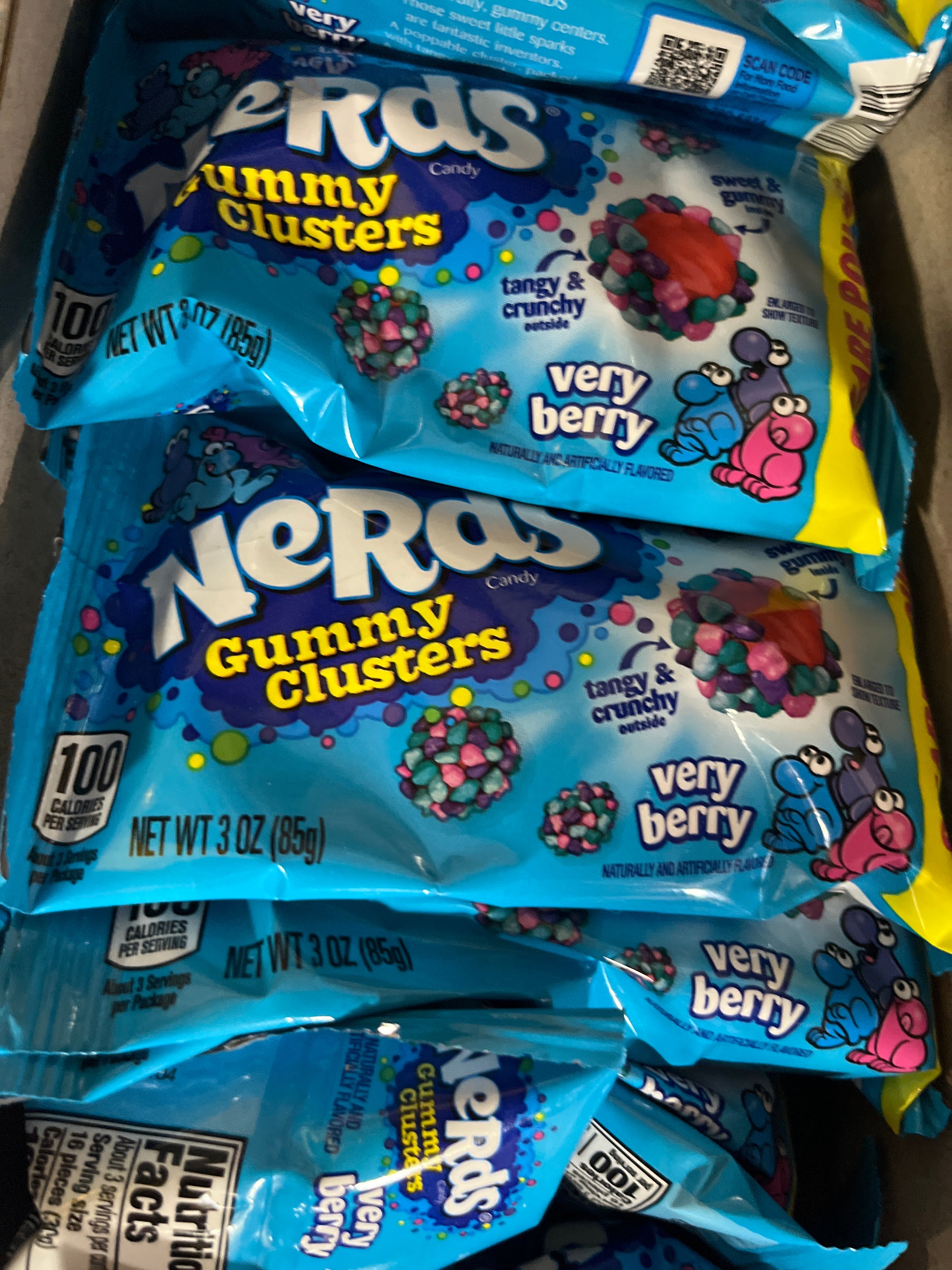 Nerds Gummy Clusters very berry – Fiesta Warehouse