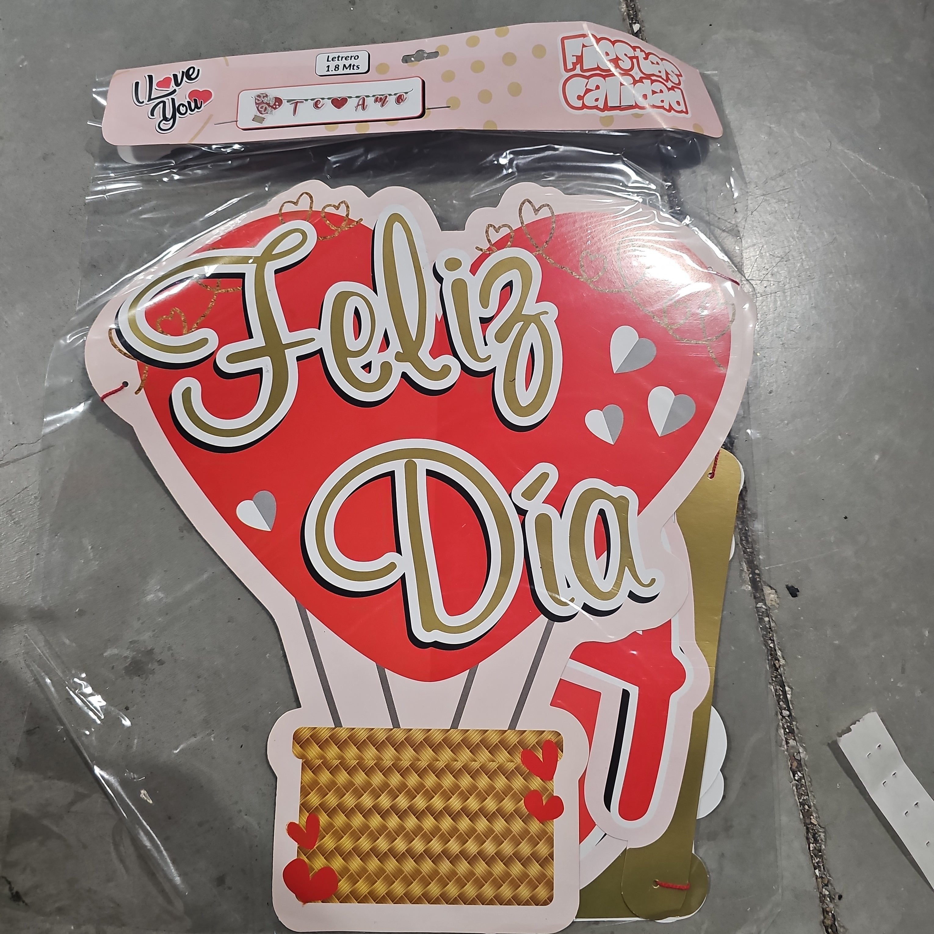 LETRERO LINEA LOVE TE AMO FELIZ DIA San Valentin – Fiesta Warehouse