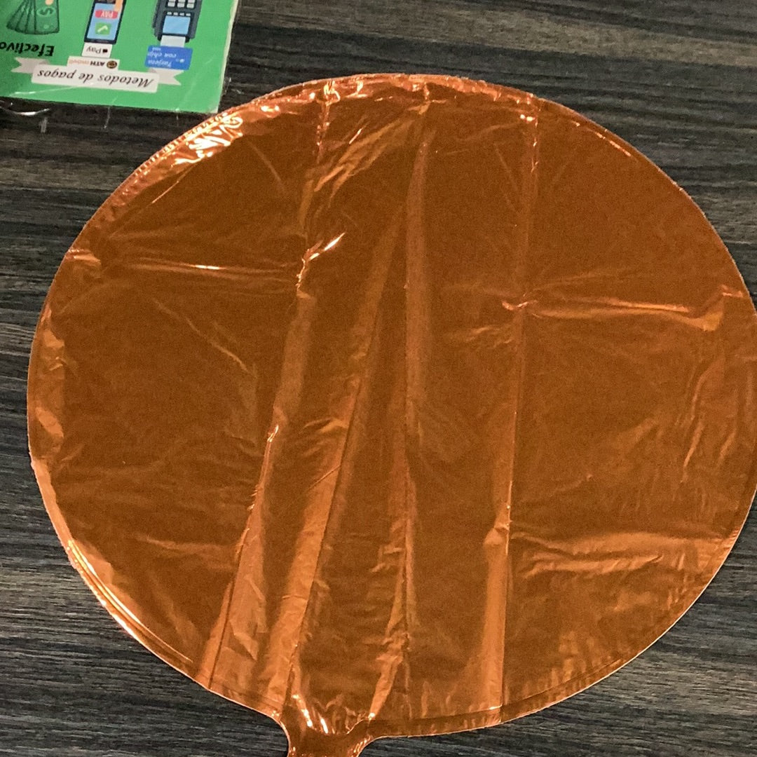 Round Orange Foil Balloon 18" – Fiesta Warehouse