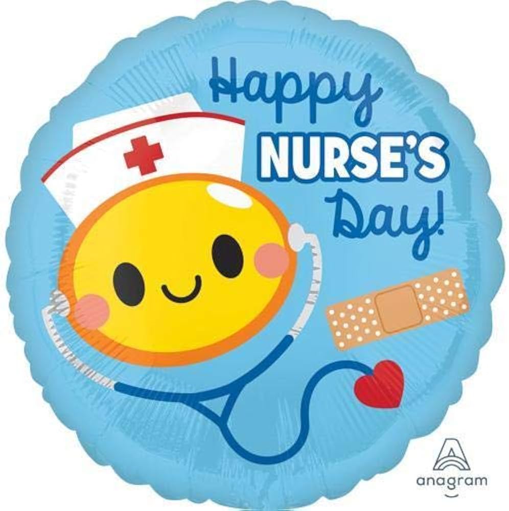 Happy Nurse's Day Foil Balloon – Fiesta Warehouse