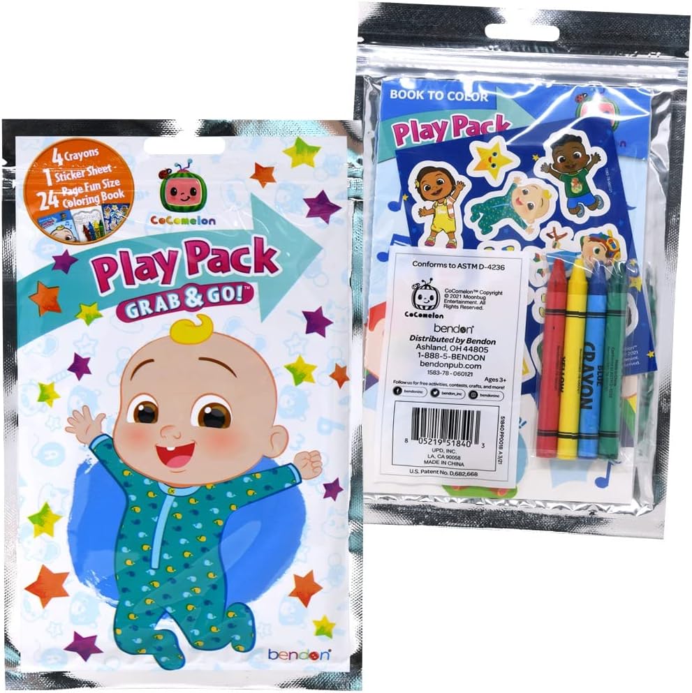 Play Pack Cocomelon Grab n Go! – Fiesta Warehouse