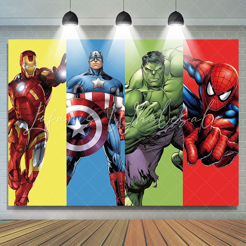 Backdrop Super Heroes Movie – Fiesta Warehouse