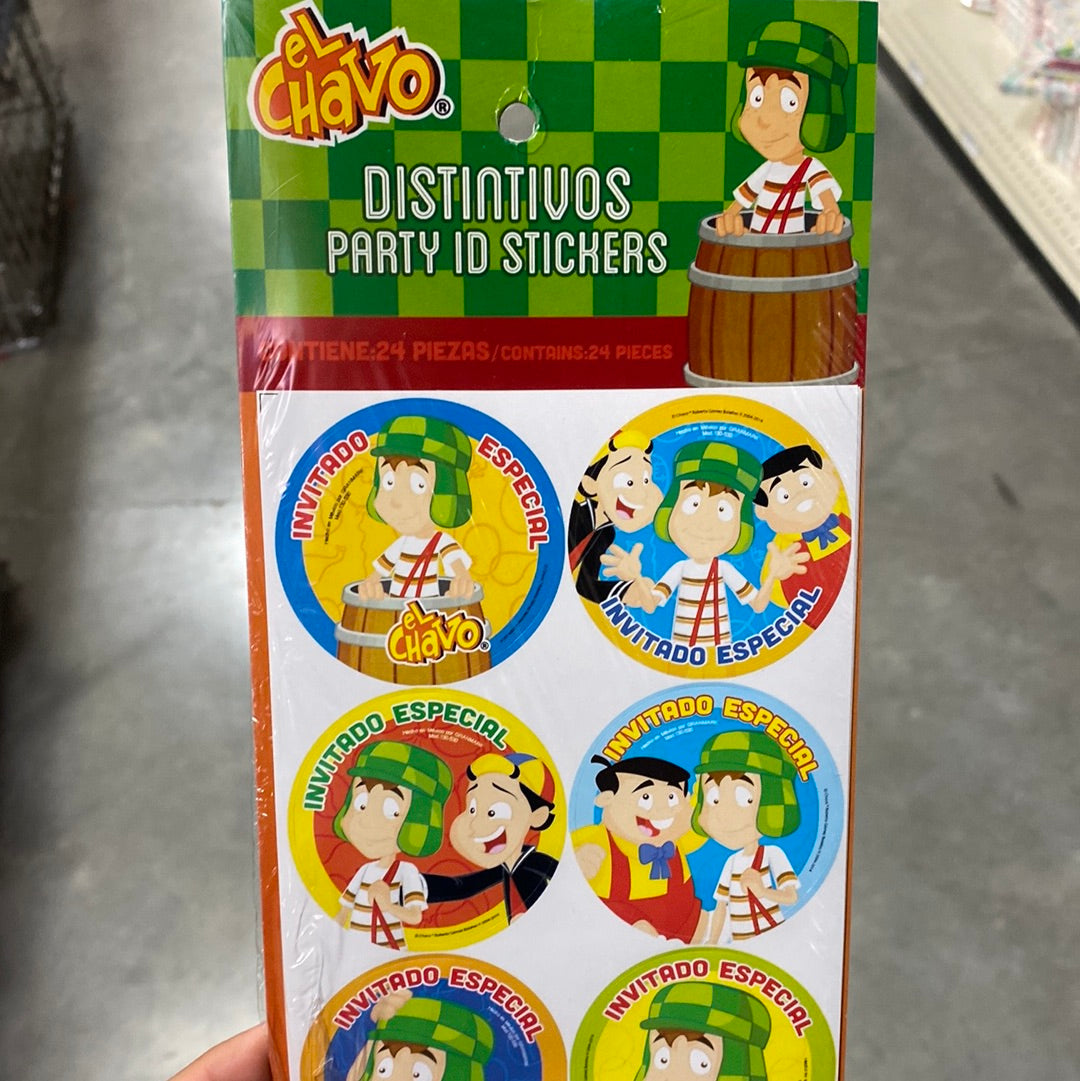 Chavo del 8 Distintivos Stickers – Fiesta Warehouse