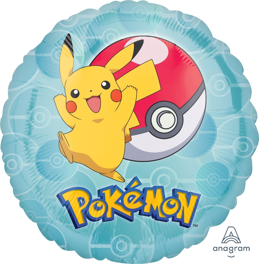 Pokemon Pikachu Foil Balloon 18" – Fiesta Warehouse