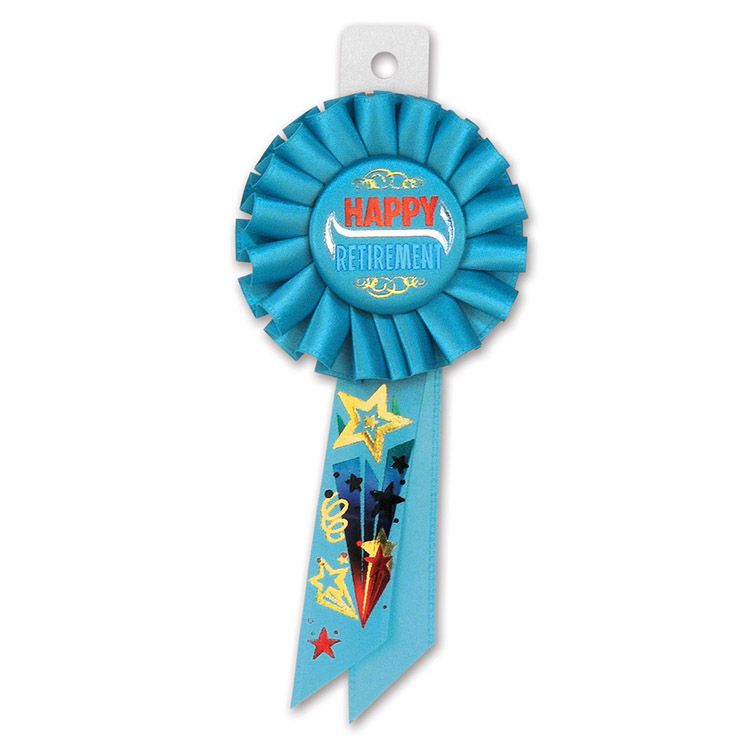 Happy Retirement Award Ribbon – Fiesta Warehouse