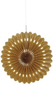 Papper Fan 16" Gold – Fiesta Warehouse