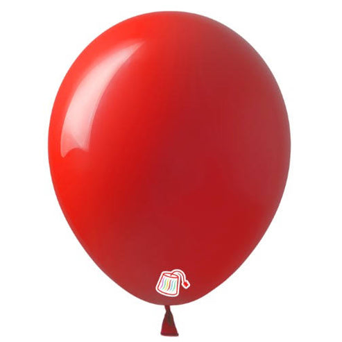 Babaloon Bright Red 12" Latex Balloon 12pcs – Fiesta Warehouse