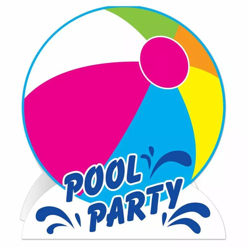 Centro Pool Party 3D (x1u) – Fiesta Warehouse